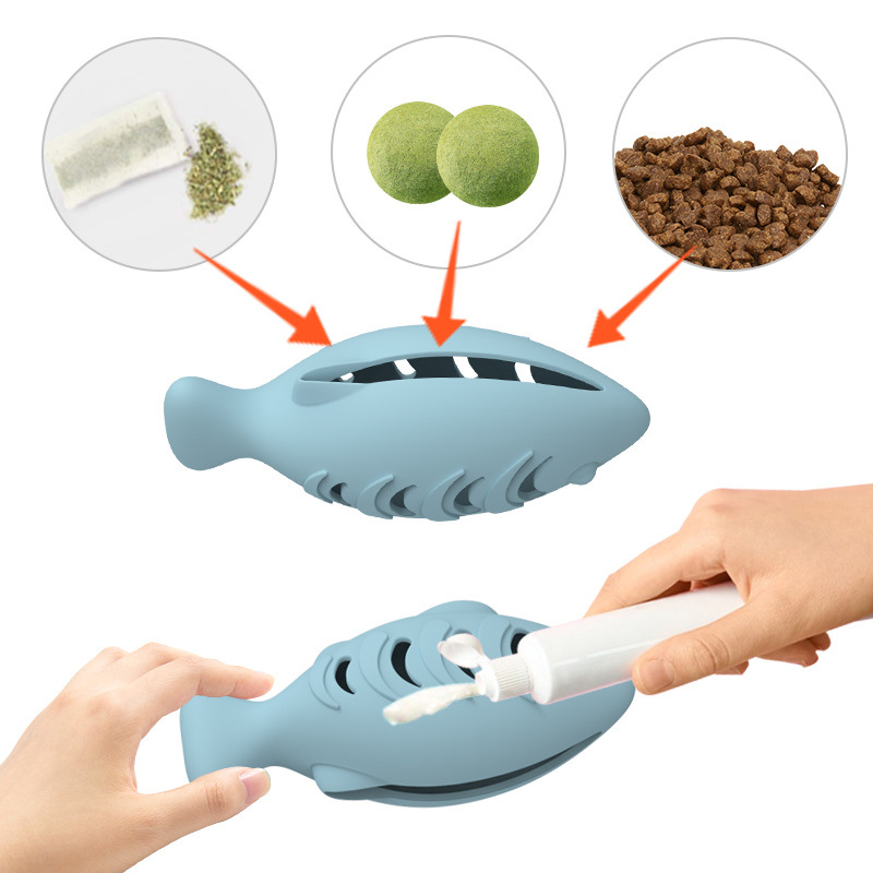 Fish Shaped Interactive Cat Toy – Pawpycup