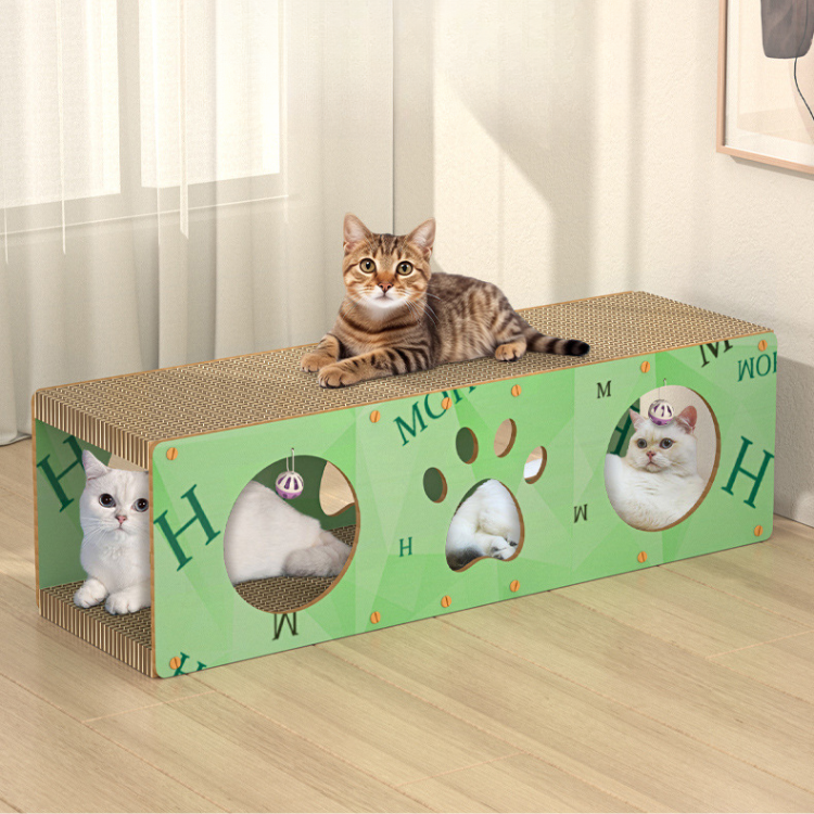 Cat Scratcher Tunnel Cardboard Toys – Pawpycup