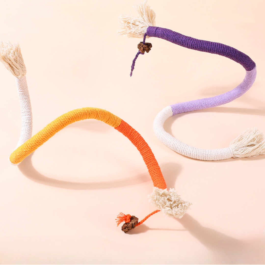 Interactive Cat Rope Chew Toys – Pawpycup
