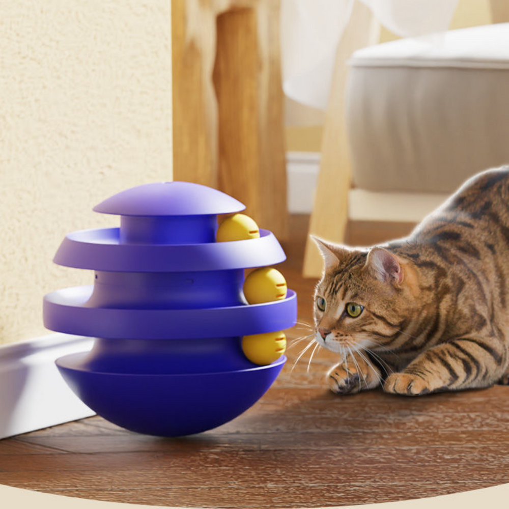 Cat Toys Interactive Catnip Ball Toys Moves Kitten – Pawpycup
