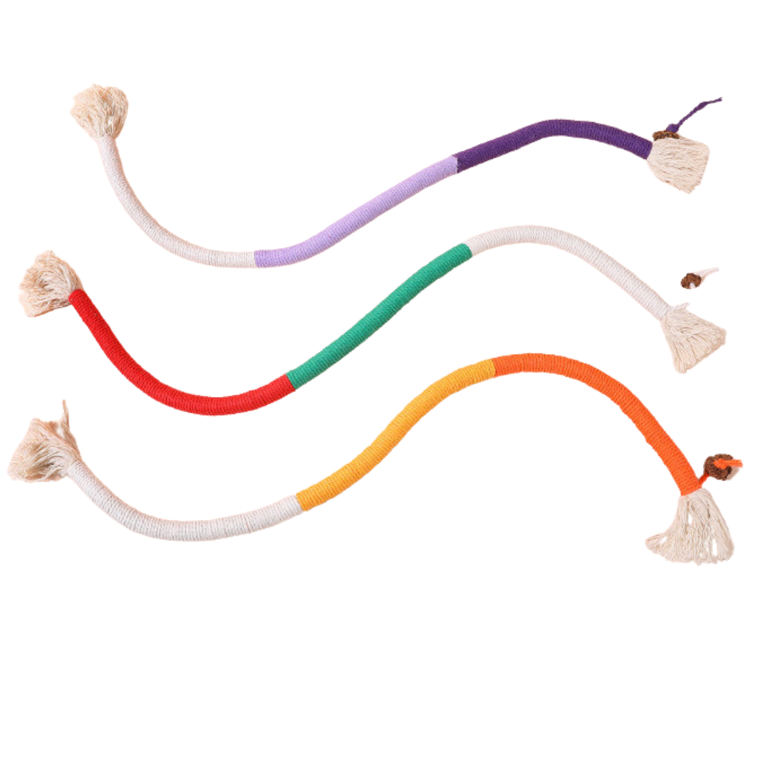 Interactive Cat Rope Chew Toys – Pawpycup