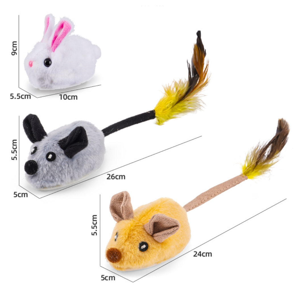 Interactive Electric Pet Mouse Rolling Cat Toys – Pawpycup