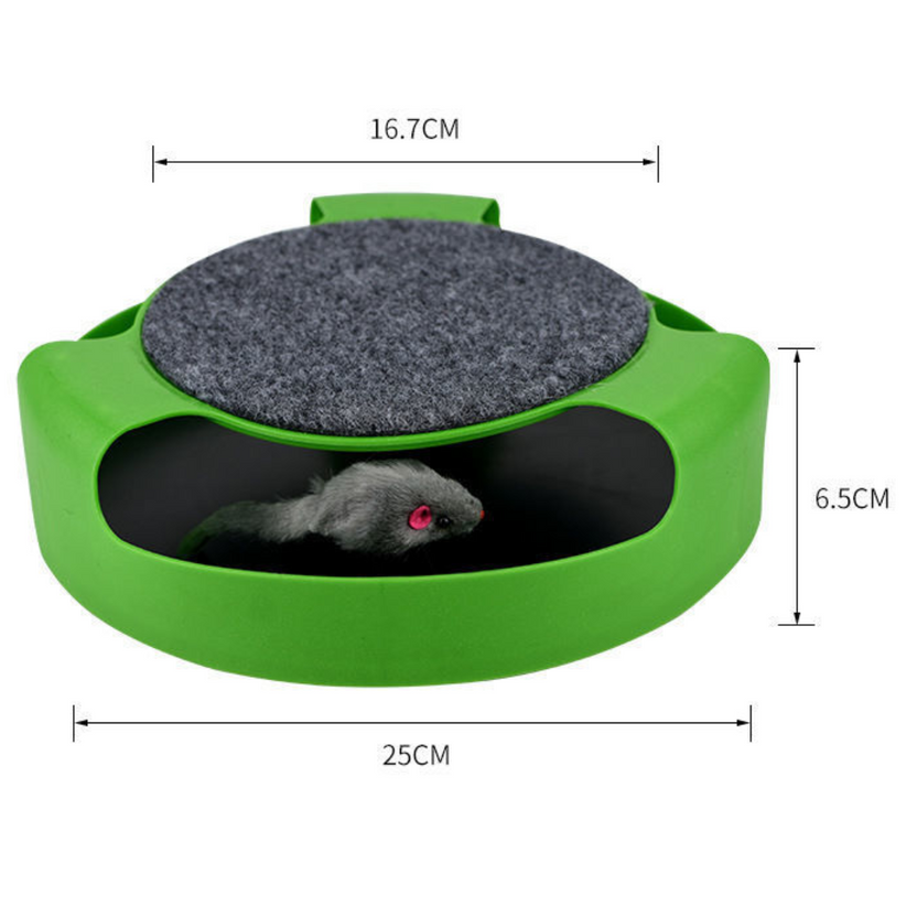 Interactive Cat Toy Mouse for Indoor Cats and Kittens Hunting Chasing ...
