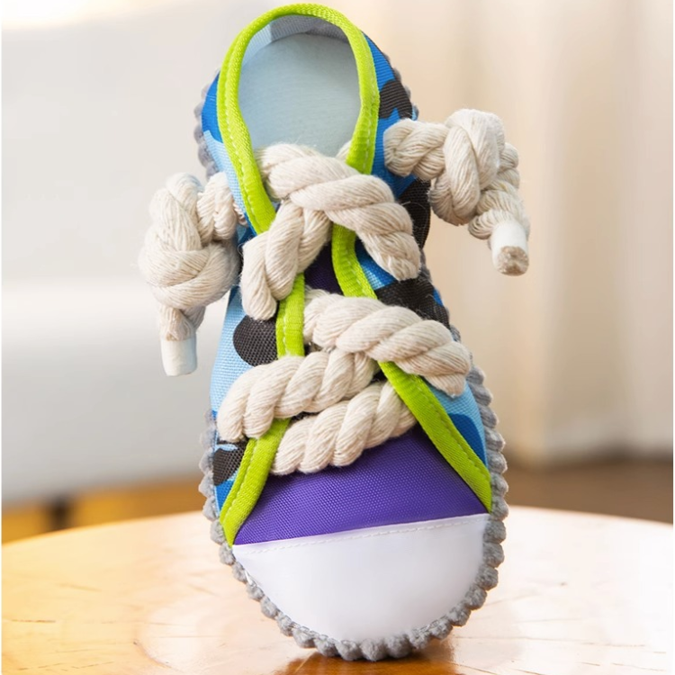 Pet Cotton Rope Slippers Dog Chew Squeaky Toys – Pawpycup