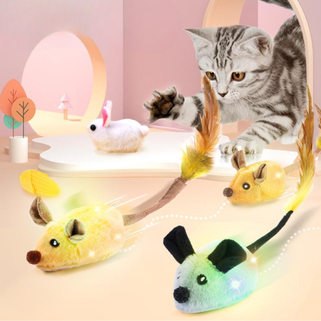 Interactive Electric Pet Mouse Rolling Cat Toys – Pawpycup