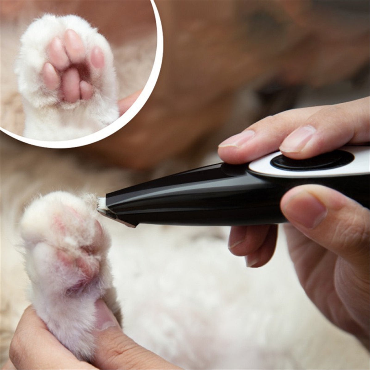 Dogs Paw Hair Trimmer - Electric Grooming Pet Trimmer – Pawpycup